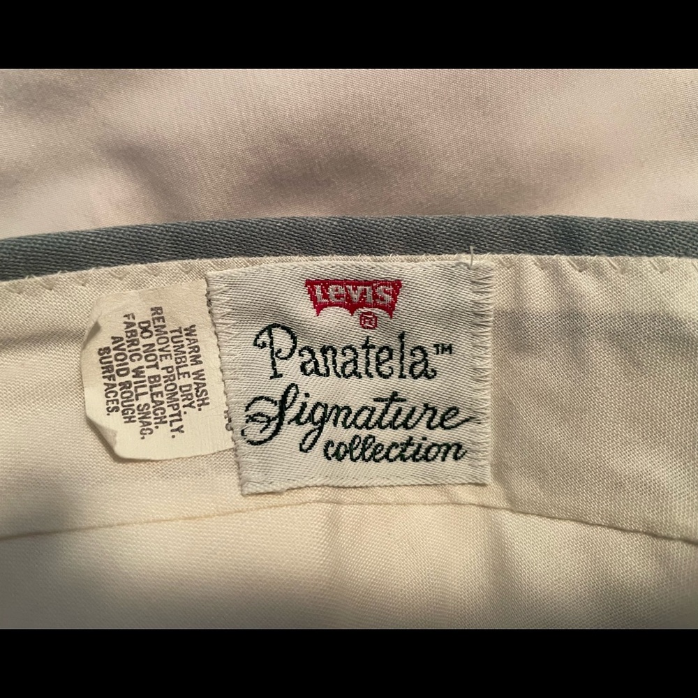 Men's 1970s Levis Panatela Flare Slacks 36x31 Vintage… - Gem